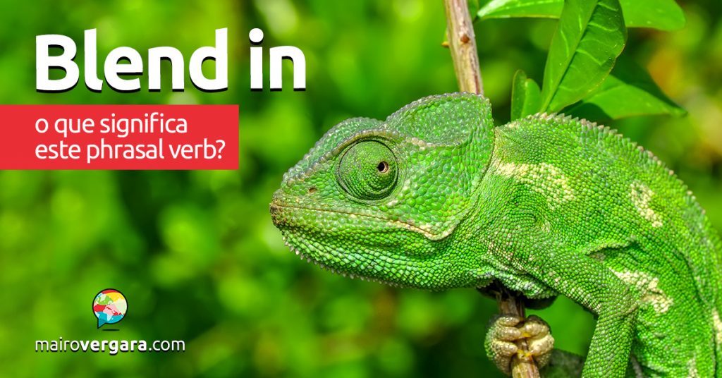 Blend In | O que significa este phrasal verb? - Mairo Vergara